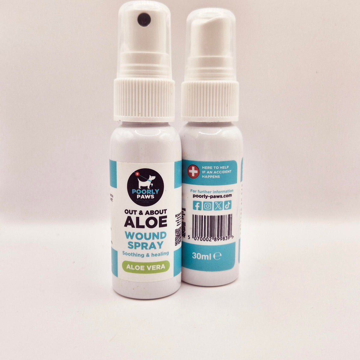 Poorly Paws - Aloe Vera Wound Spray For Dog First Aid - Shop Now ...