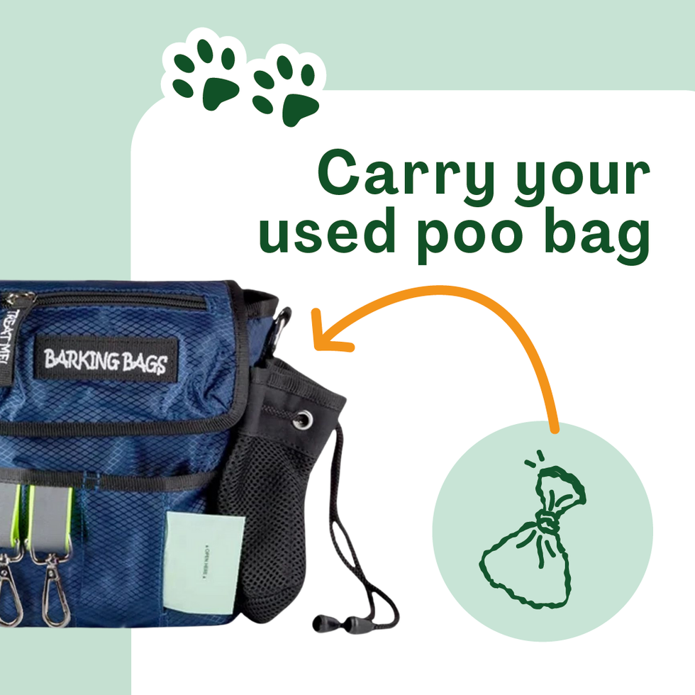 Dog Walking Bags - As Seen On Dragons' Den - Barking Bags - Shop Now
