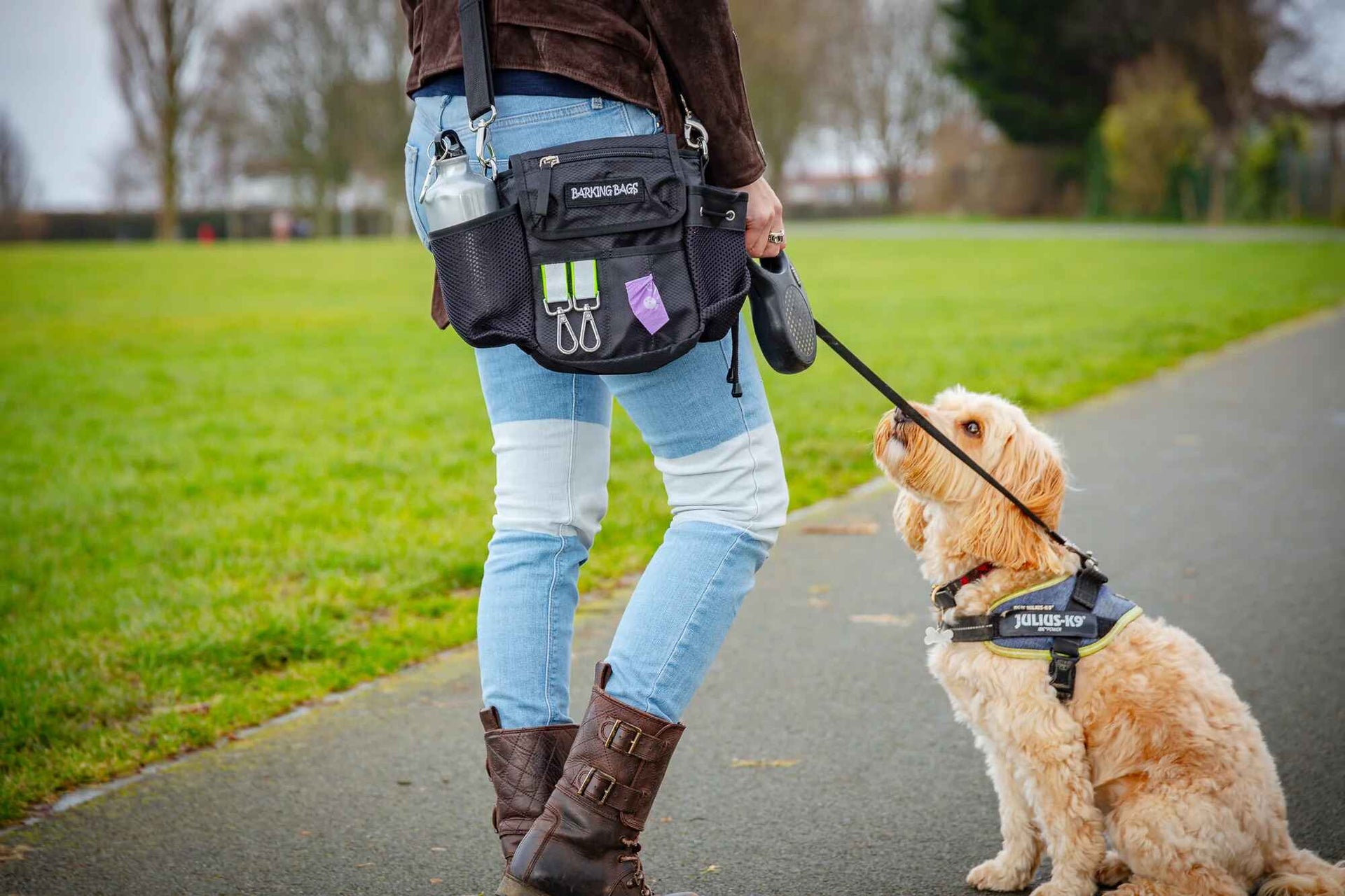 Barking Bags - The Original Dog Walking Bag - As Seen On Dragons' Den
